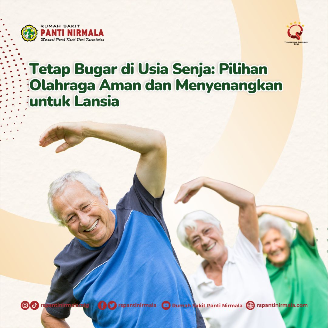Tetap Bugar Di Usia Senja: Pilihan Olahraga Aman Dan Menyenangkan Untuk ...